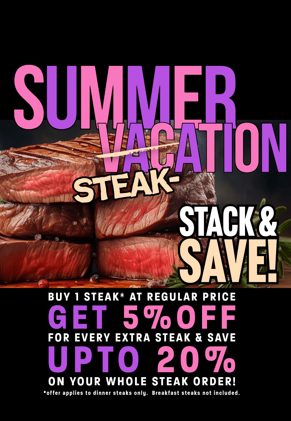 August Summer Deals - The Meathead Store