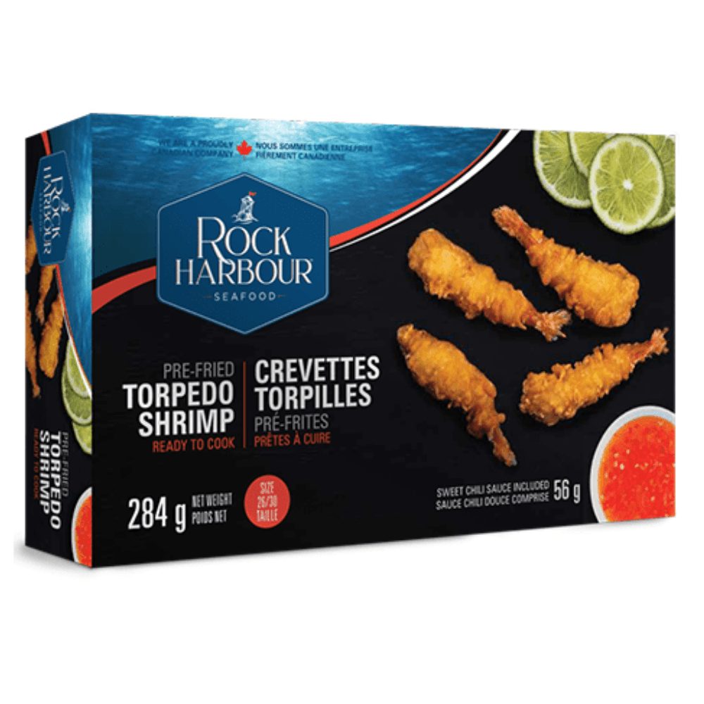 ROCK HARBOUR PRE-FRIED TORPEDO SHRIMP - The Meathead Store
